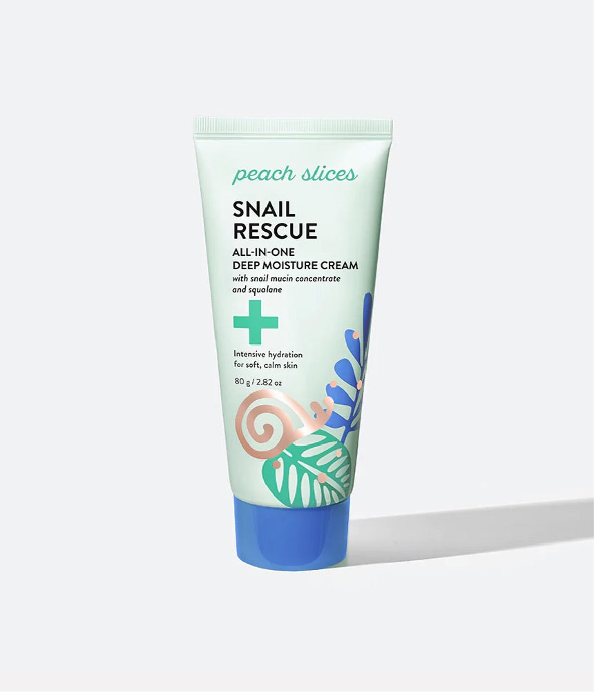 PEACH SLICES Snail Rescue All-in-One Deep Moisture Cream 80g – JDee Spree